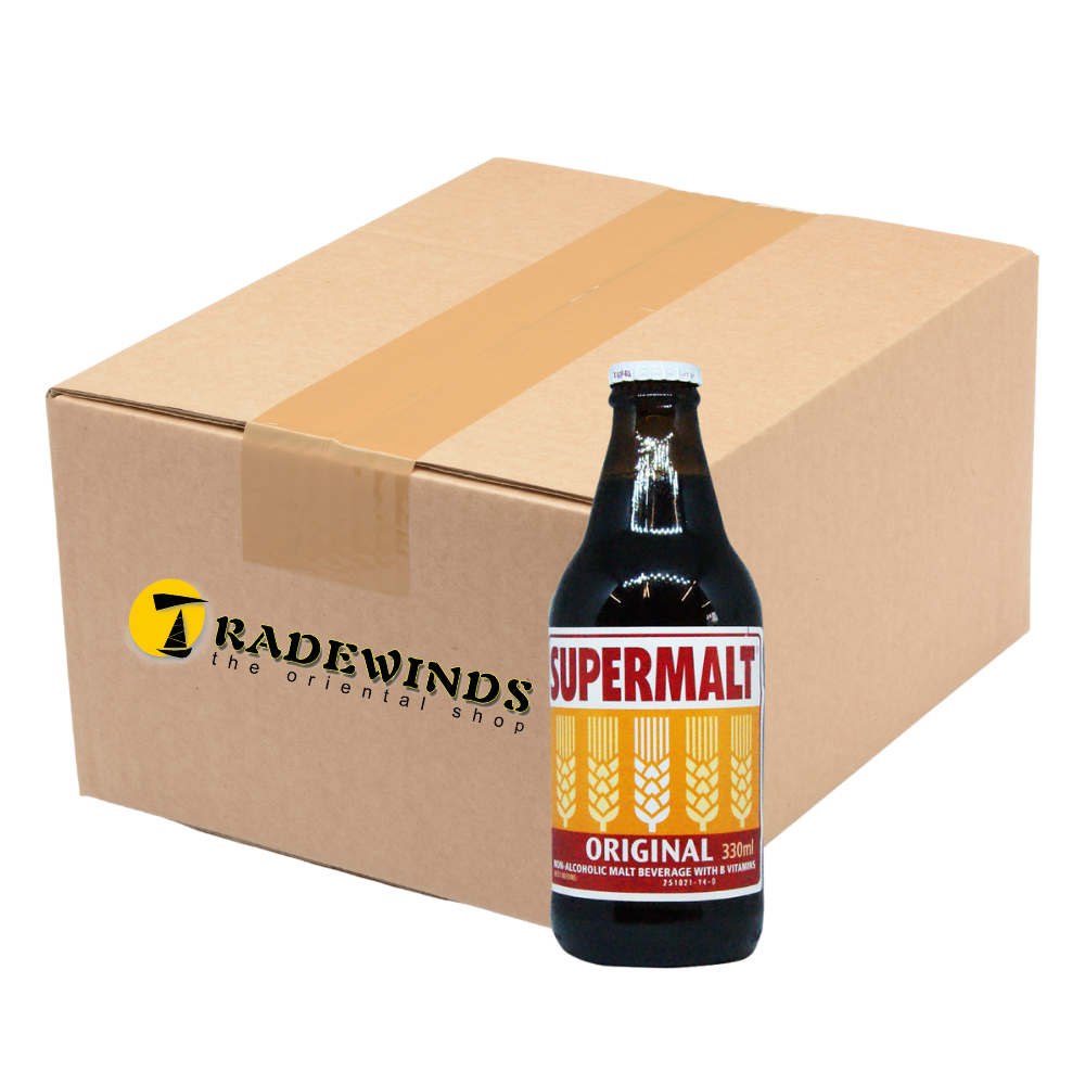 Supermalt Original Malt Drink - 24x330ml — Tradewinds Oriental Shop