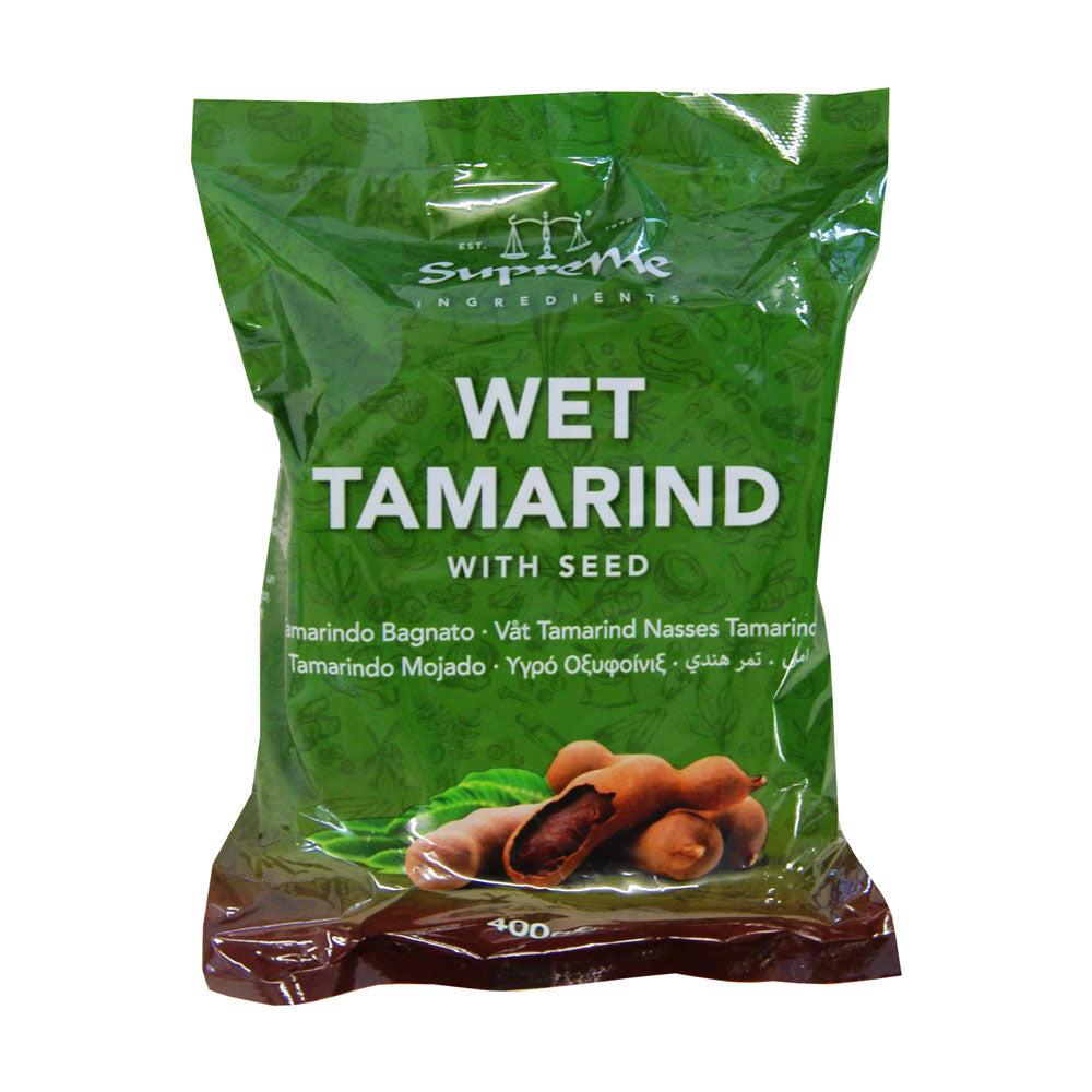 Supreme Wet Tamarind with Seeds - 400g — Tradewinds Oriental Shop