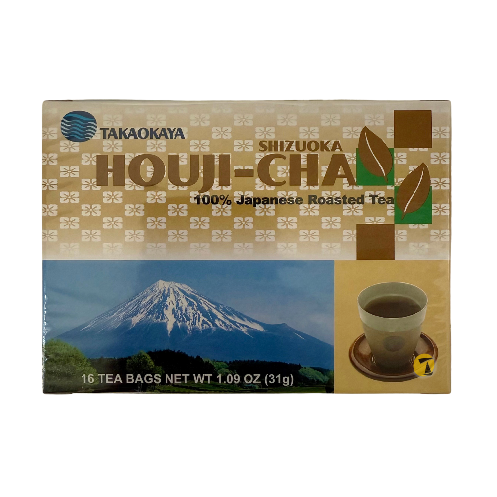 Takaokaya Shizuoka Houji-Cha Tea - 16 Teabags — Tradewinds Oriental Shop