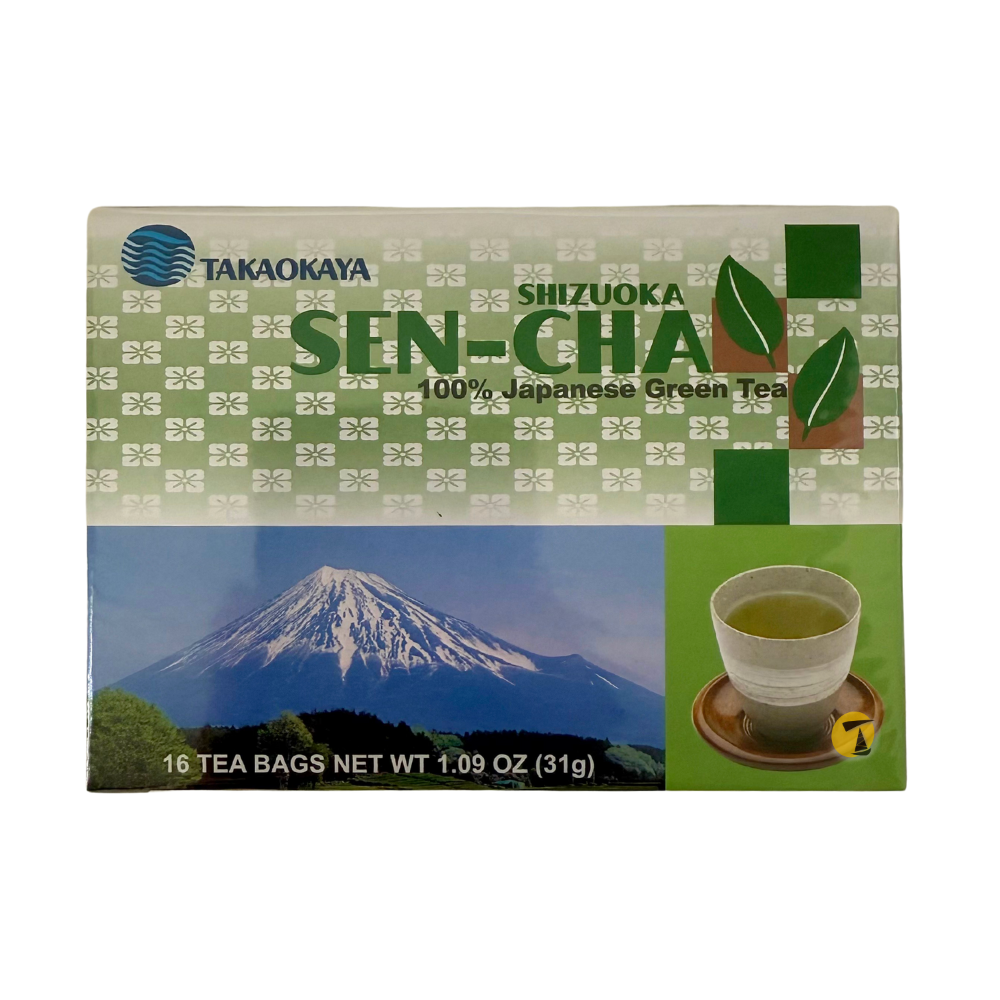 Takaokaya Shizuoka Sen-Cha Tea - 16 Teabags — Tradewinds Oriental Shop