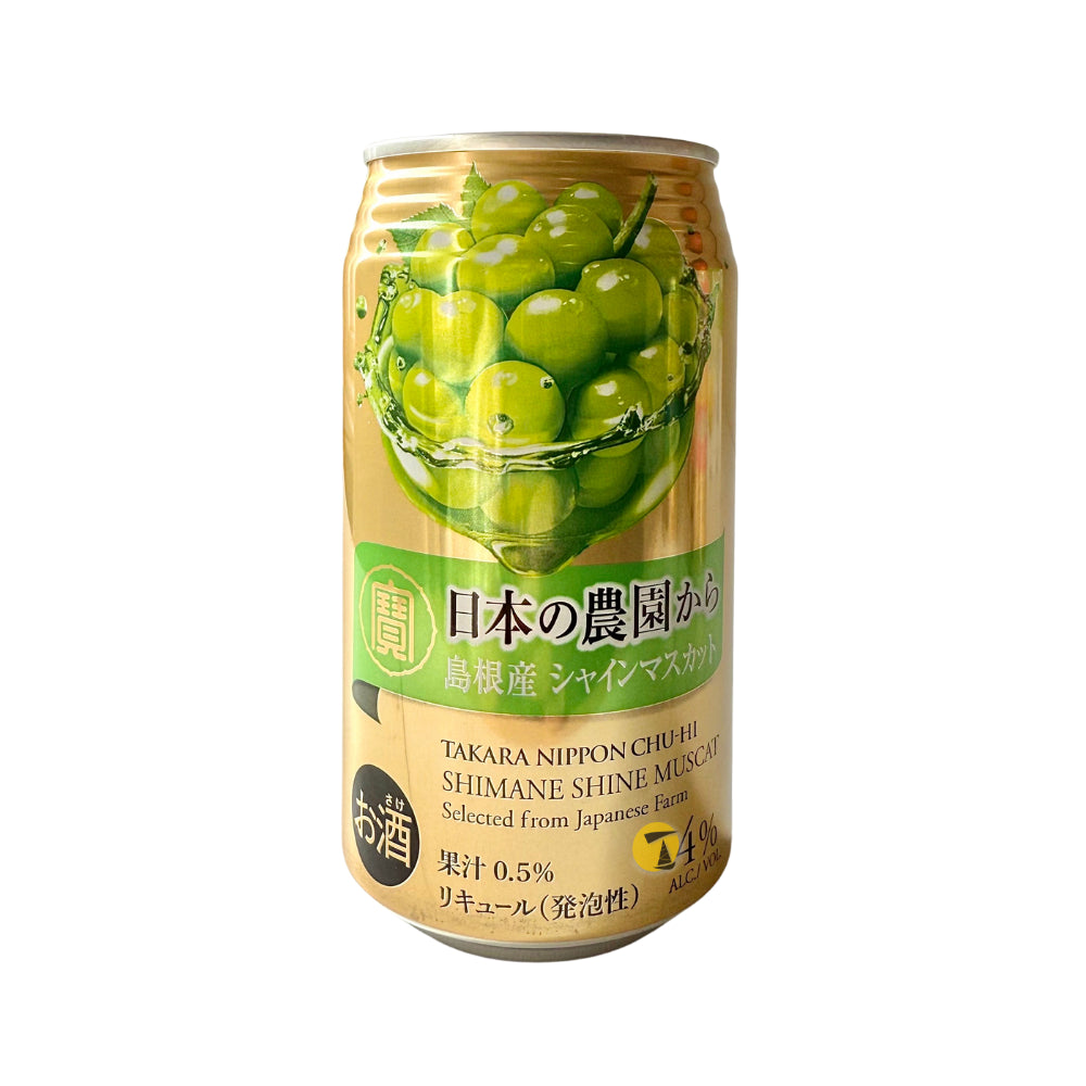 Takara Nippon Chu-Hi - Shimane Shine Muscat (Grapes) - 350ml ...