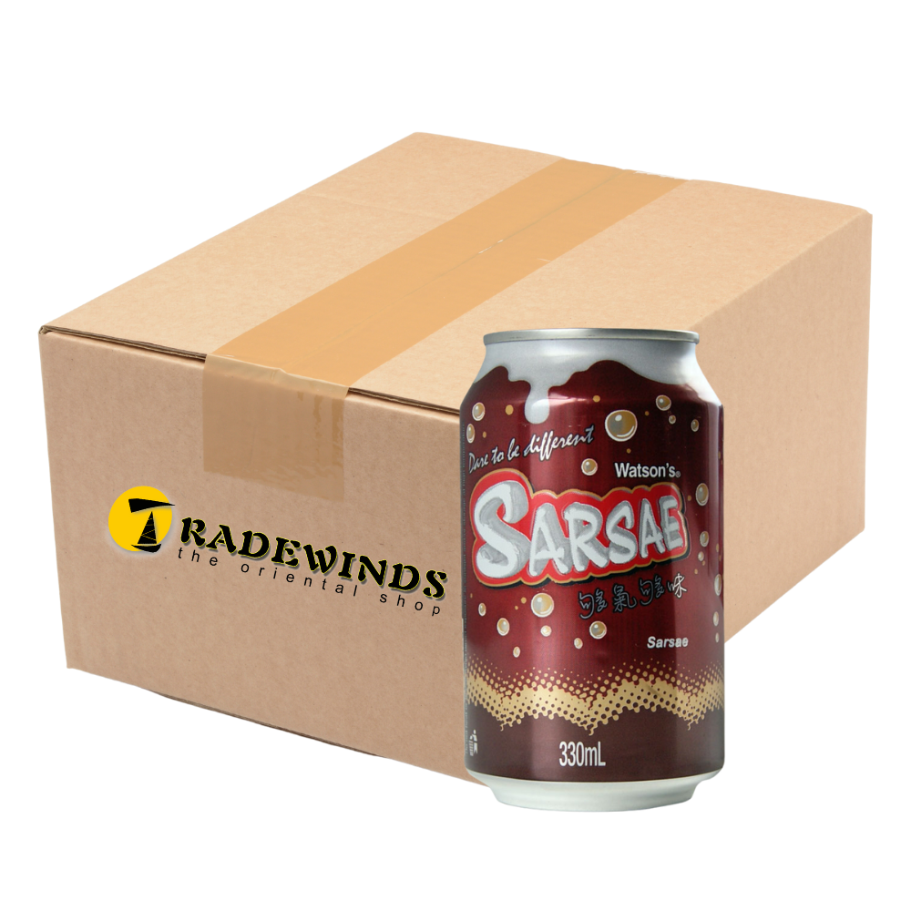 Watson's Sarsae Root Beer - 24x330ml — Tradewinds Oriental Shop