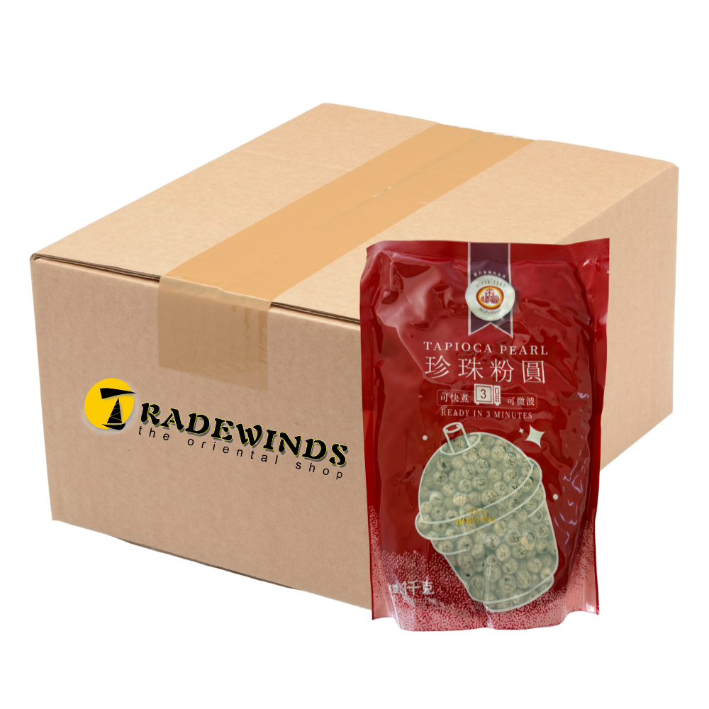 WufuYuan Black Tapioca Pearl - 18x1kg — Tradewinds Oriental Shop