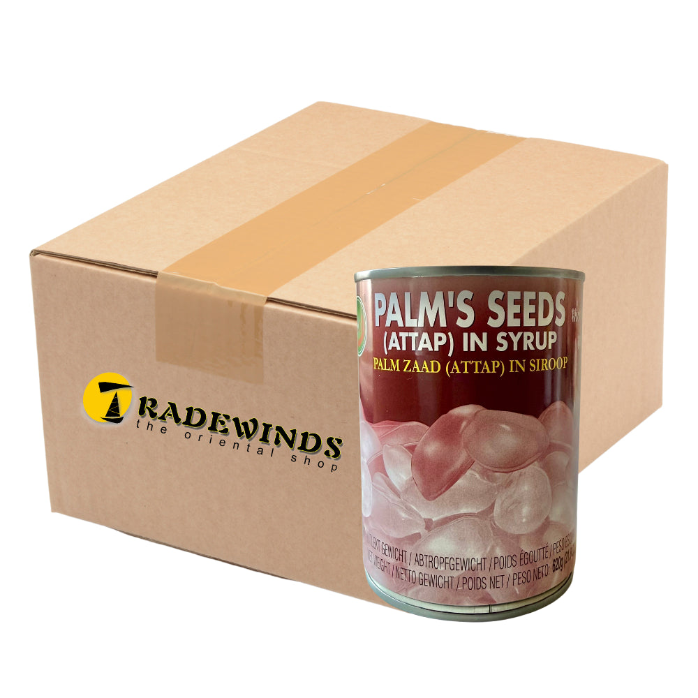 X.O Palm's Seeds (ATTAP) in Syrup - 24x620g — Tradewinds Oriental Shop