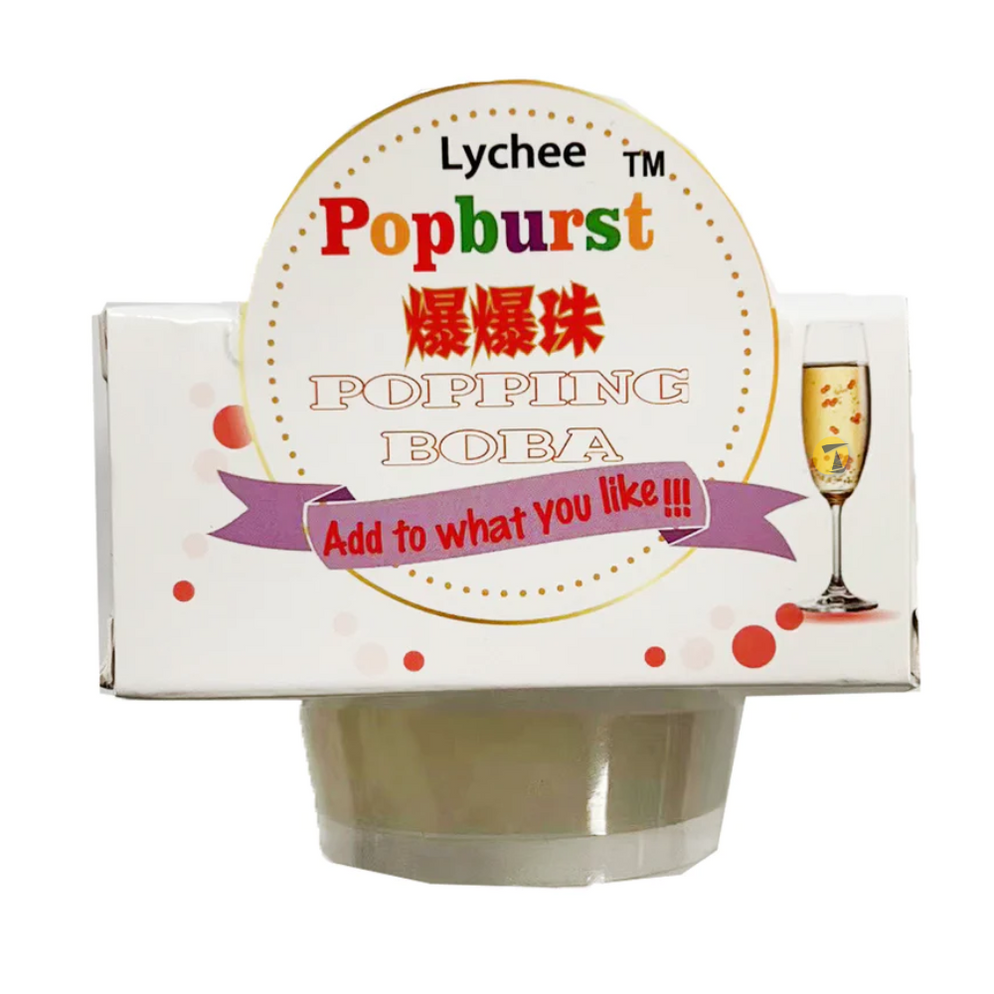 YJW Popping Boba Lychee Flavour - 130g — Tradewinds Oriental Shop