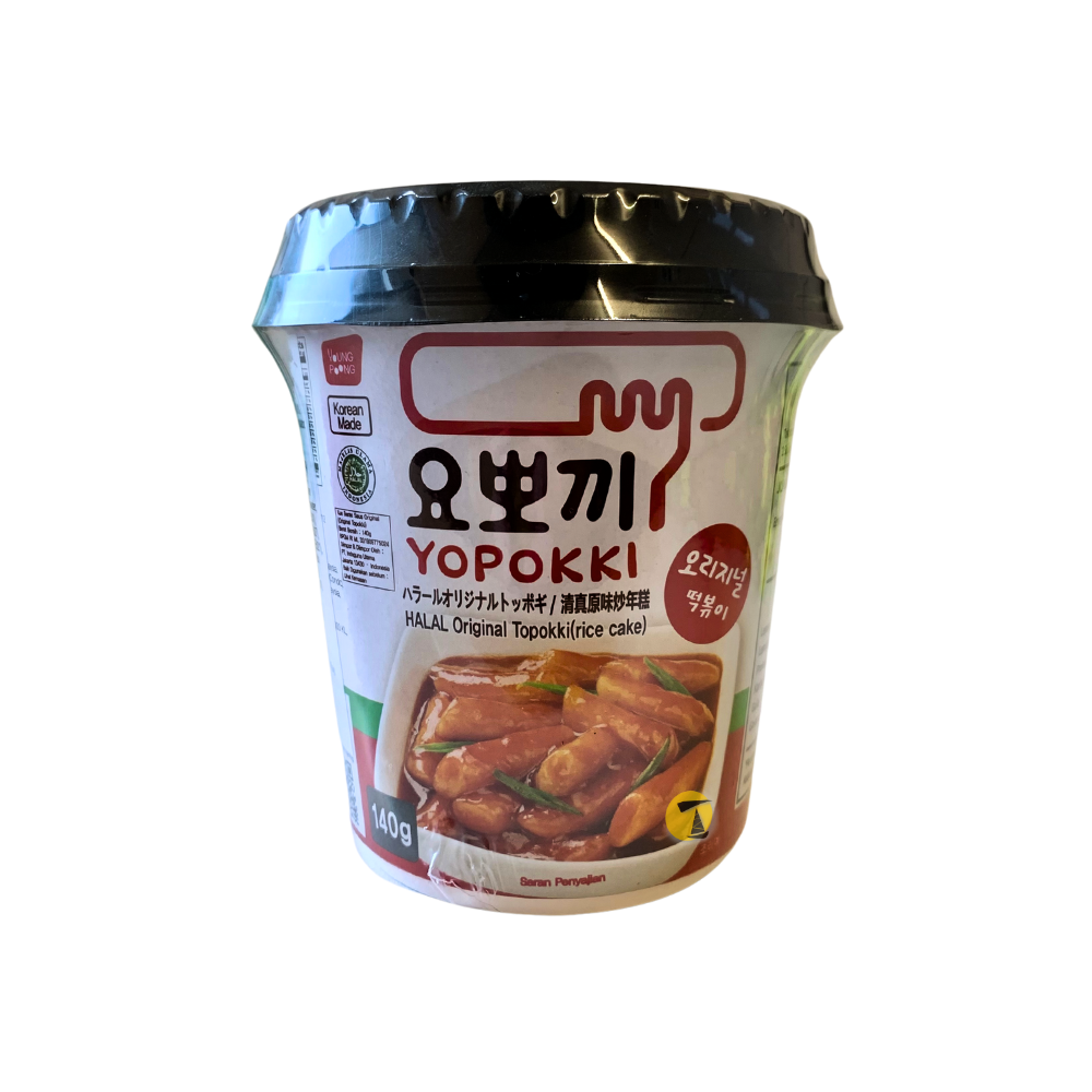 Young Poong Yopokki Rice Cake Original - 140g — Tradewinds Oriental Shop