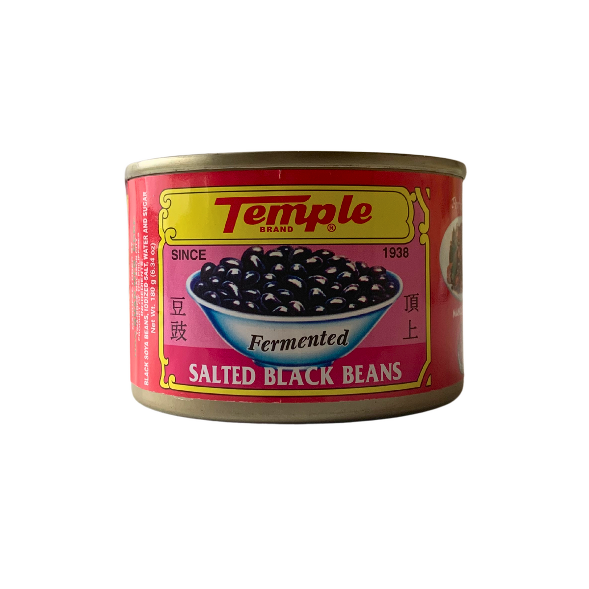 Temple Fermented Salted Black Bean - 180g — Tradewinds Oriental Shop