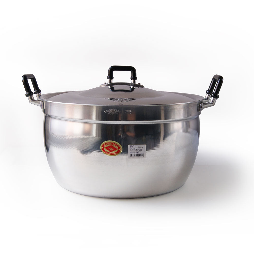 Aluminium Cooking Pot - 32cm — Tradewinds Oriental Shop