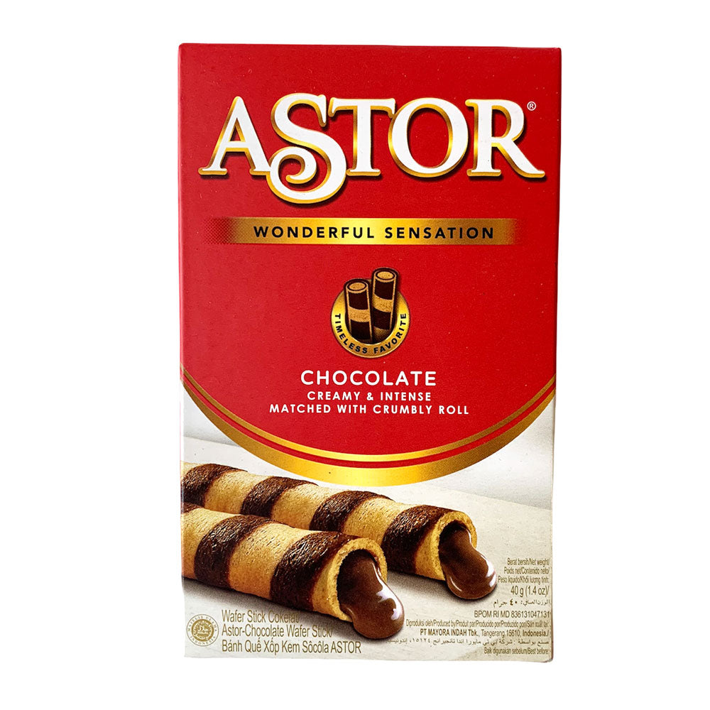 Astor Wafer Sticks Choco Box - 40g — Tradewinds Oriental Shop