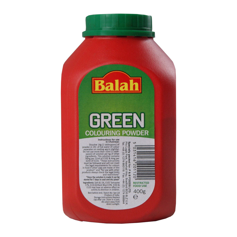 Balah Green Colouring Powder - 400g — Tradewinds Oriental Shop