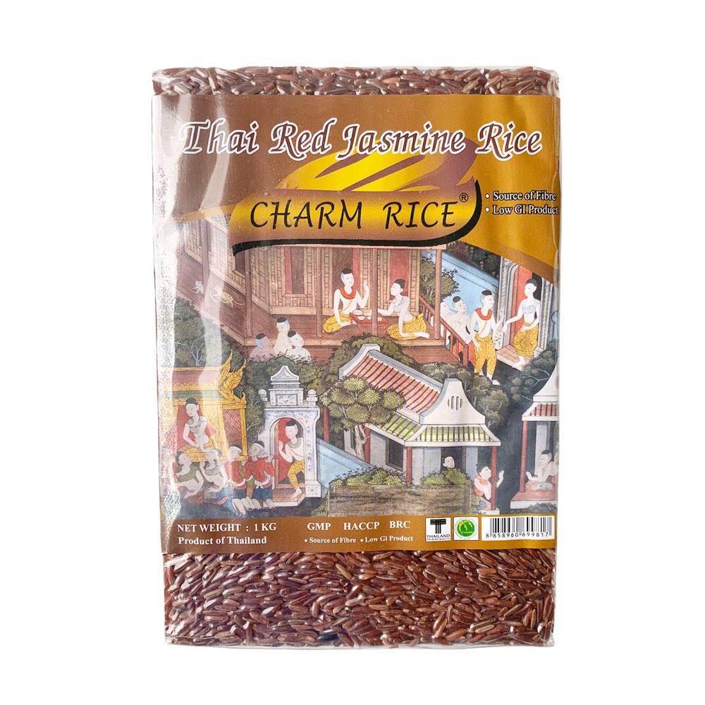 Charm Rice Thai Red Jasmine Rice - 1kg — Tradewinds Oriental Shop