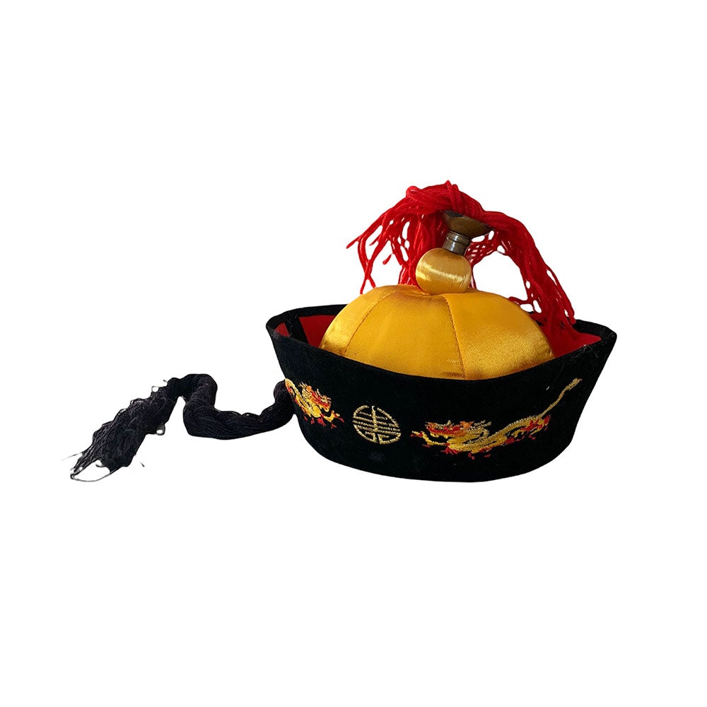Chinese Emperor Style Hat — Tradewinds Oriental Shop
