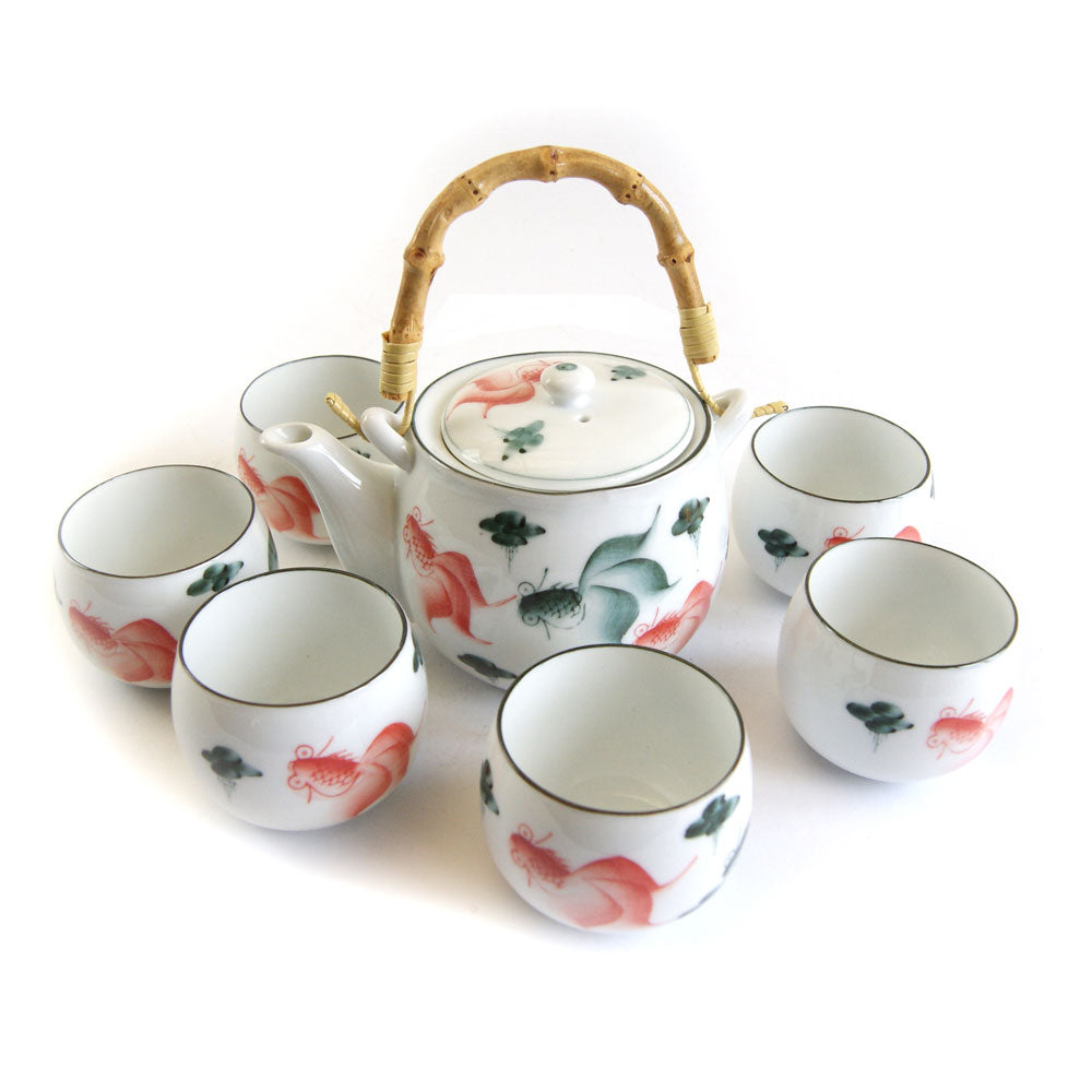 Chinese Tea Set - Fish Design — Tradewinds Oriental Shop