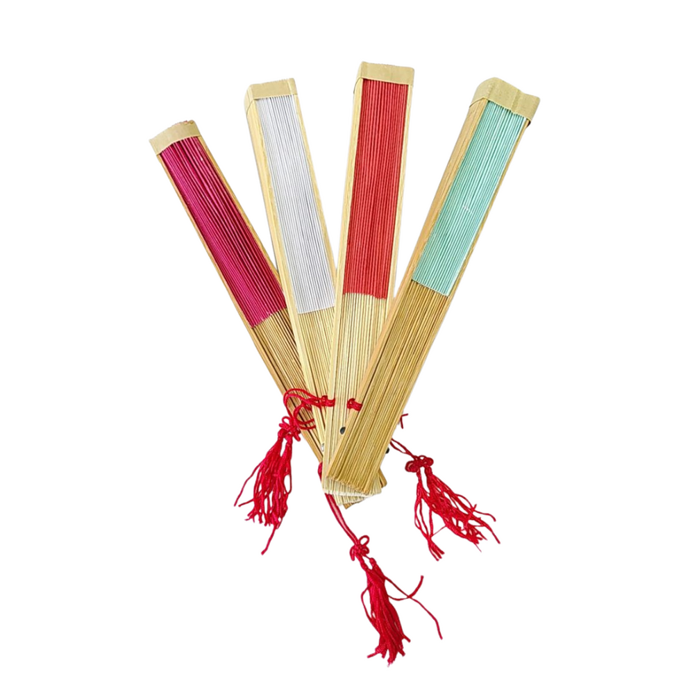 Classic Bamboo Hand Fan (Plain) - 1pc — Tradewinds Oriental Shop