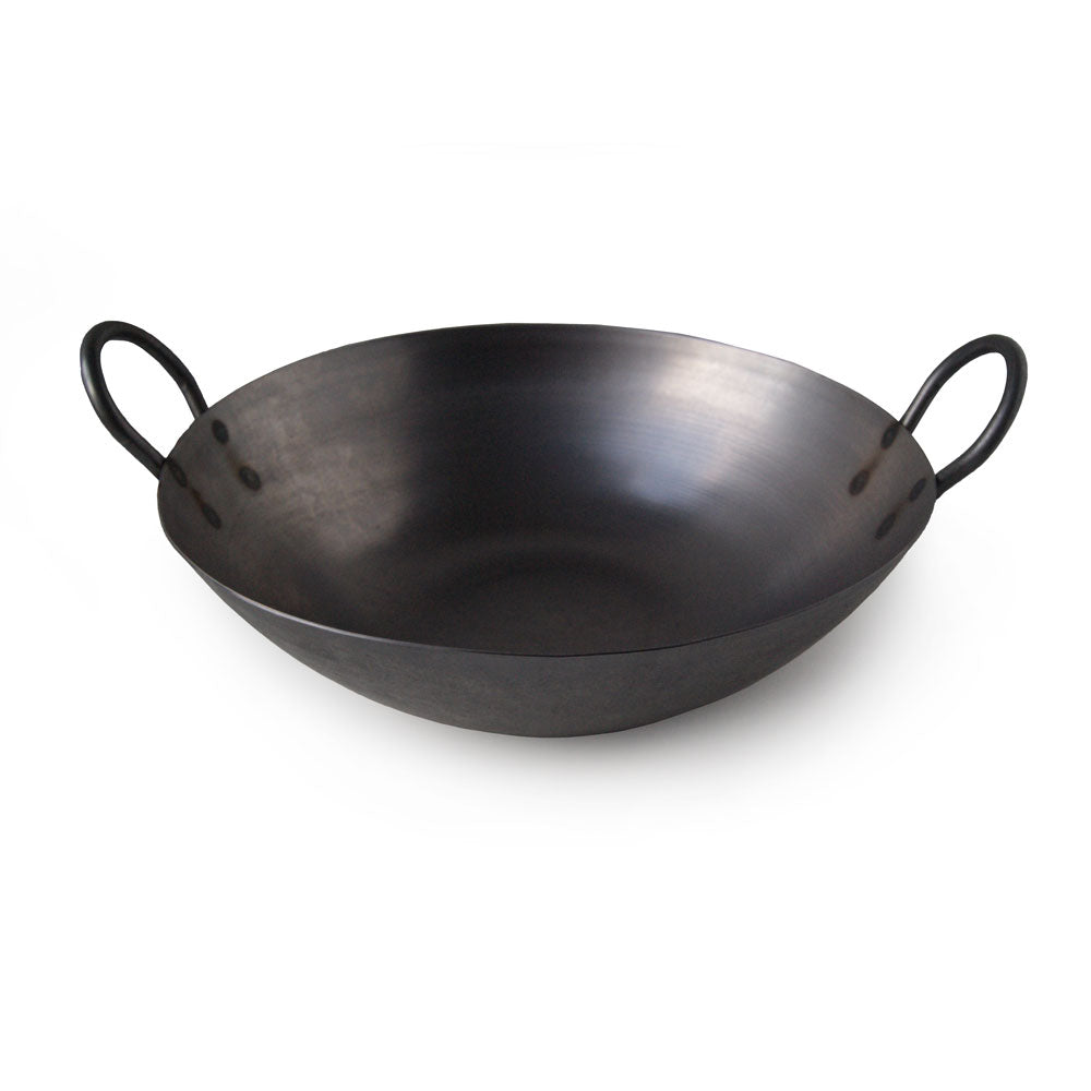Hancock 12" (30cm) Commercial Quality Carbon Steel Balti Pan ...
