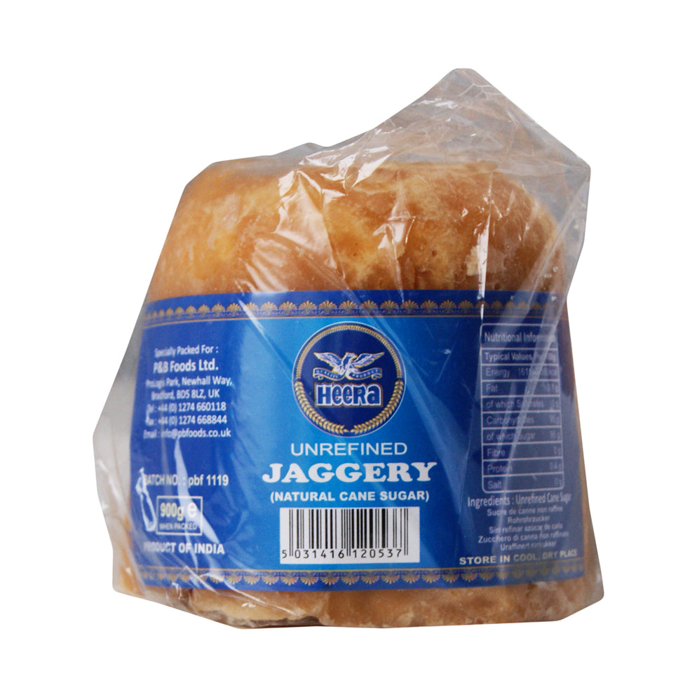 Heera Unrefined Jaggery - 900g — Tradewinds Oriental Shop