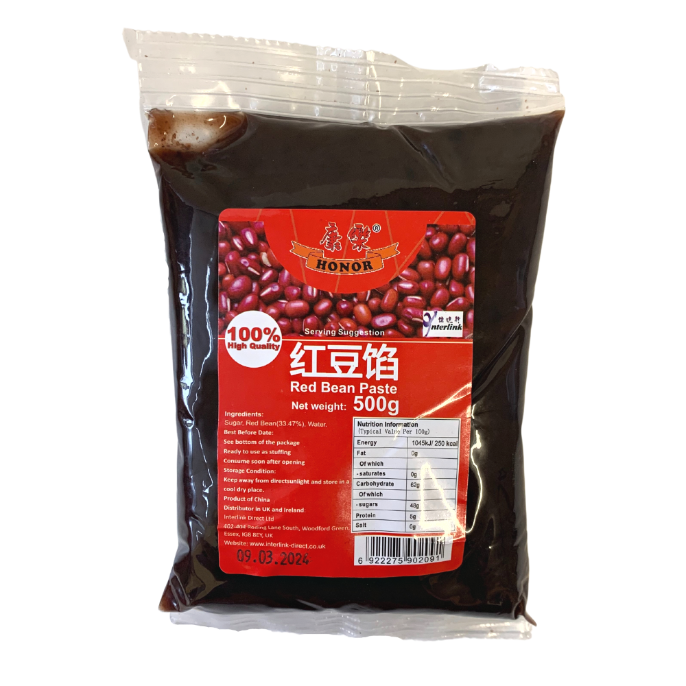 Honor Red Bean Paste - 500g — Tradewinds Oriental Shop