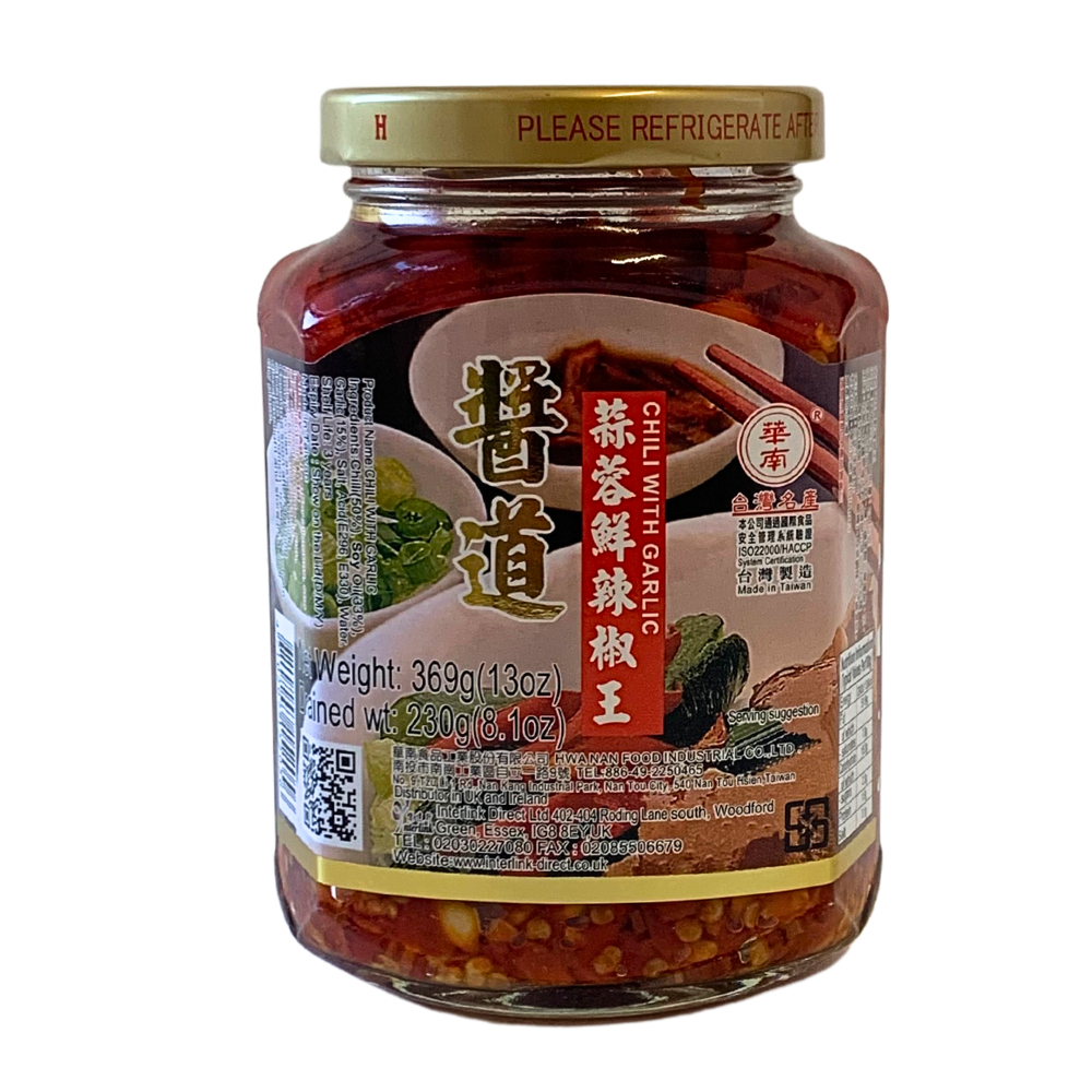 Hwa Nan Chilli With Garlic - 369g — Tradewinds Oriental Shop