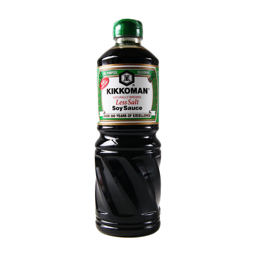Kikkoman Less Salt Soy Sauce - 975ml — Tradewinds Oriental Shop