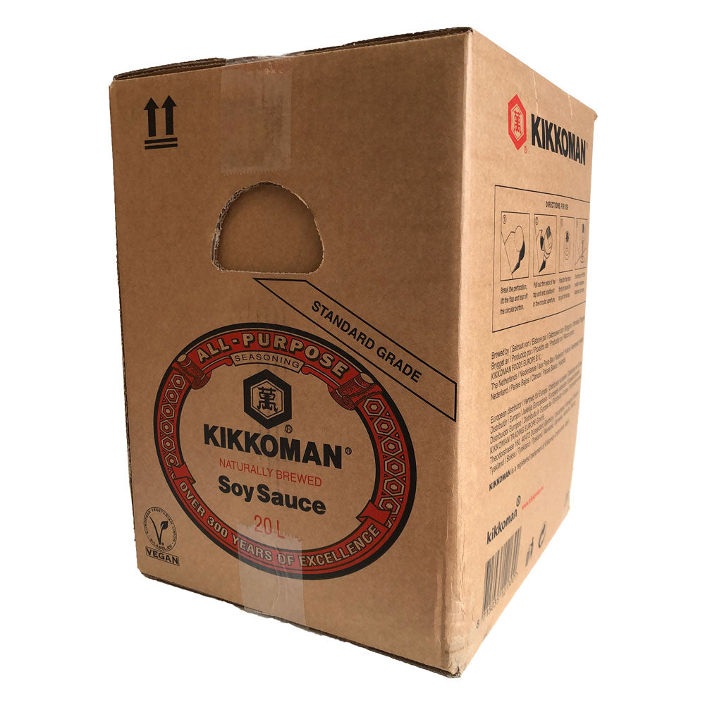 Kikkoman Naturally Brewed Soy Sauce - 20L — Tradewinds Oriental Shop