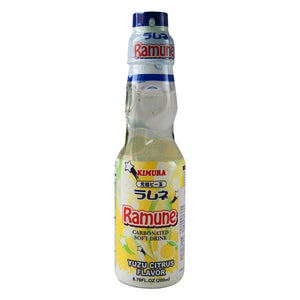 Kimura Ramune Yuzu Citrus Flavour - 200ml — Tradewinds Oriental Shop