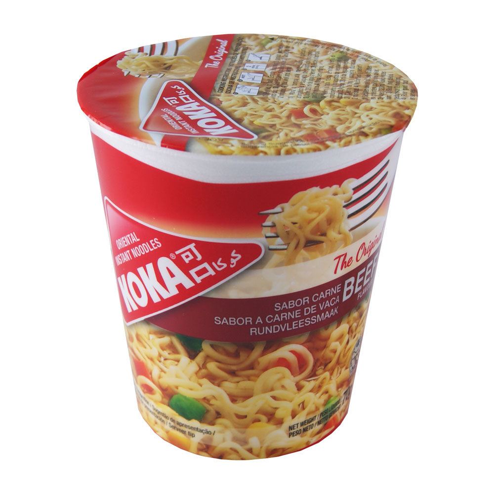 Koka Cup Noodles - Beef Flavour - 70g — Tradewinds Oriental Shop