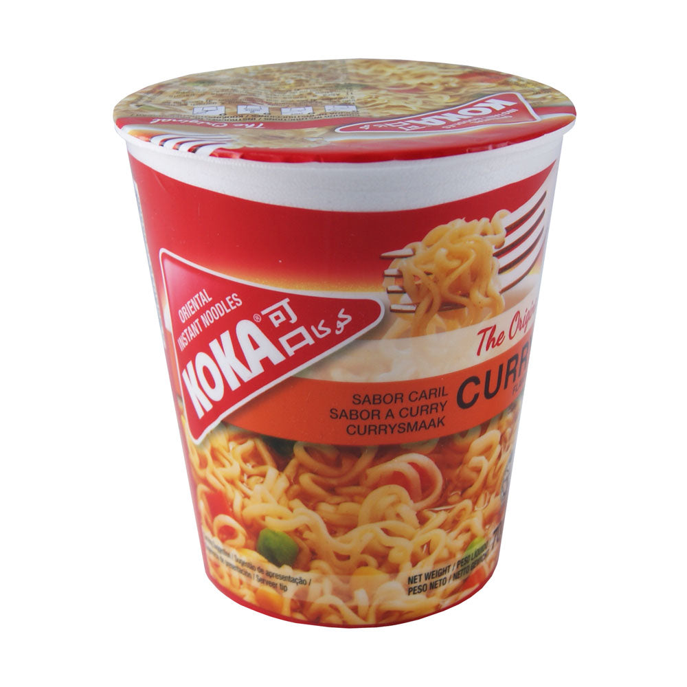 Koka Cup Noodles - Curry Flavour - 70g — Tradewinds Oriental Shop