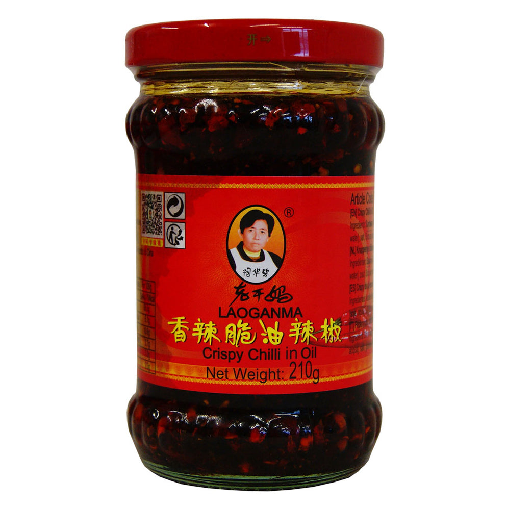 Lao Gan Ma Crispy Chilli Oil - 24x210g — Tradewinds Oriental Shop