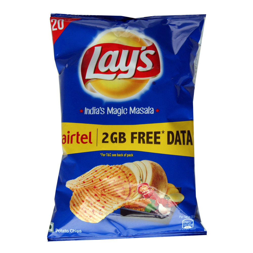 Lay's India's Magic Masala Crisps - 55g — Tradewinds Oriental Shop