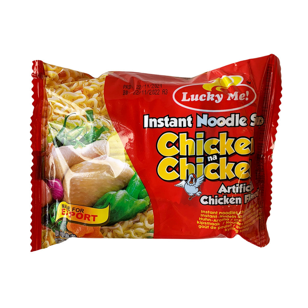 Lucky Me Chicken Flavour Instant Noodles - 70g — Tradewinds Oriental Shop