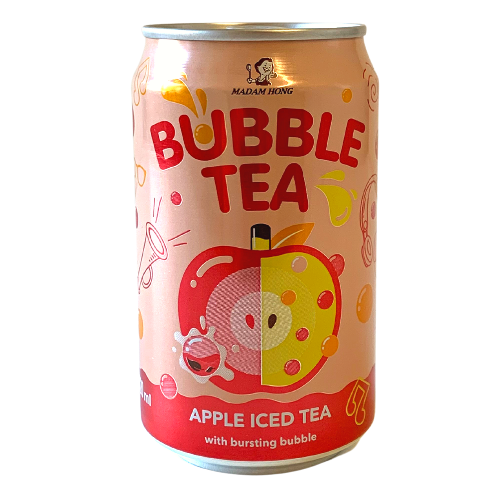 Madam Hong Ice Tea with Bursting Bubble - Apple Flavour - 320ml — Tradewinds Oriental Shop