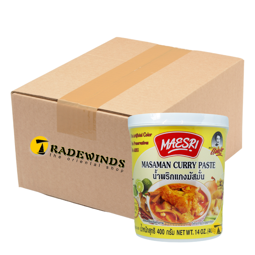 Maesri Masaman Curry Paste - 12 x 400g — Tradewinds Oriental Shop