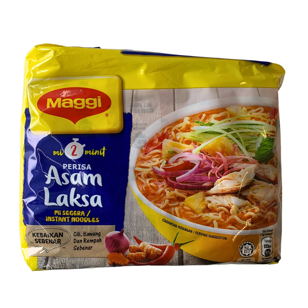 Maggi Asam Laksa Flavour - 5 Packets — Tradewinds Oriental Shop