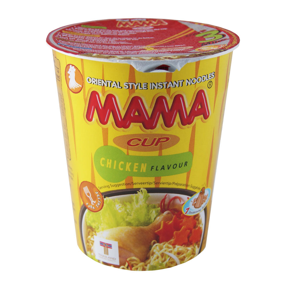 Mama Cup Instant Noodles Chicken Flavour - 70g - BB: 27/03/2026 ...