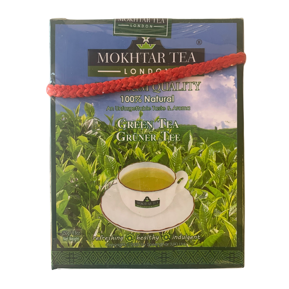 Mokhtar Tea 100% Natural Loose Green Tea - 250g — Tradewinds Oriental Shop