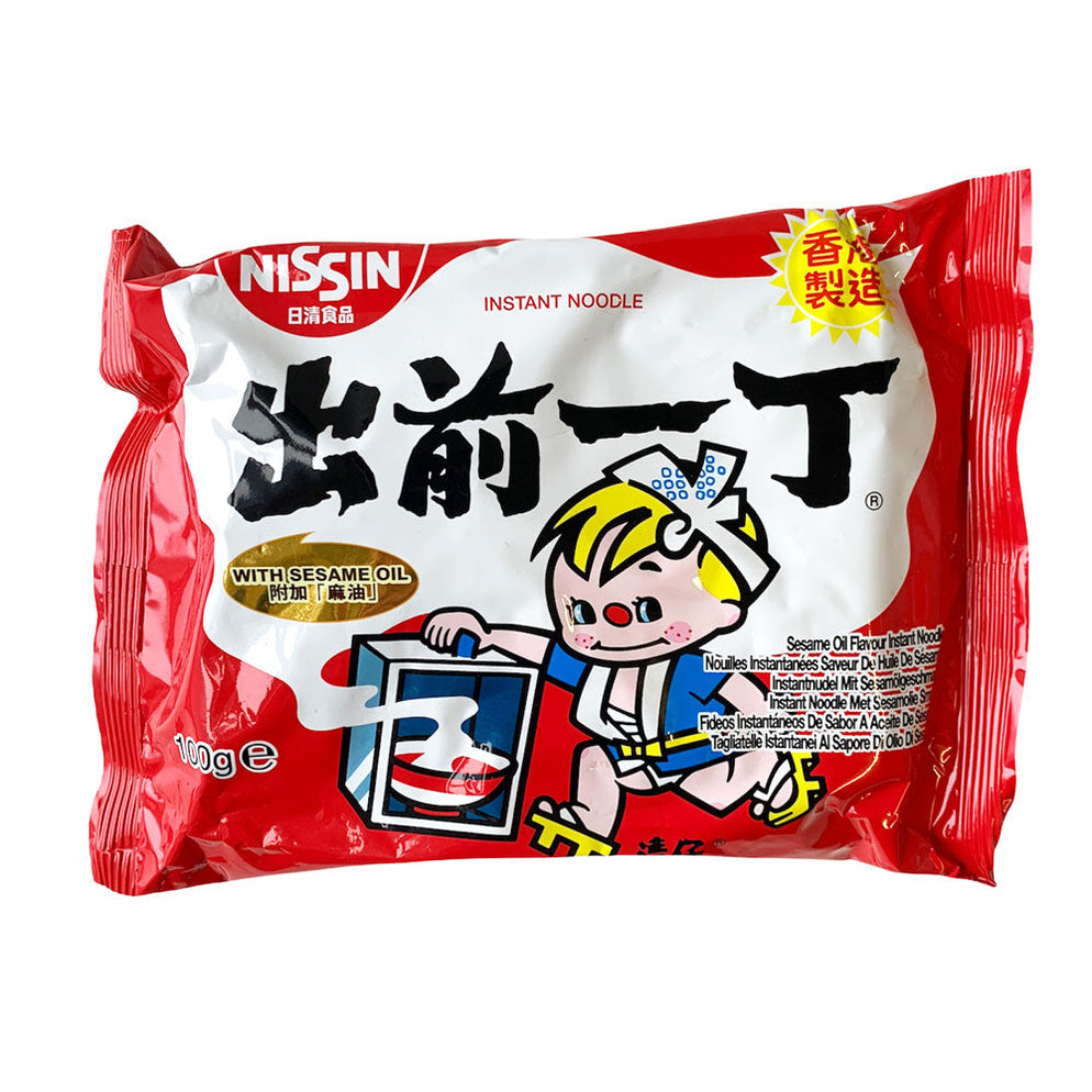 Nissin Sesame Oil Flavour Noodles Hong Kong Variety - 100g — Tradewinds ...
