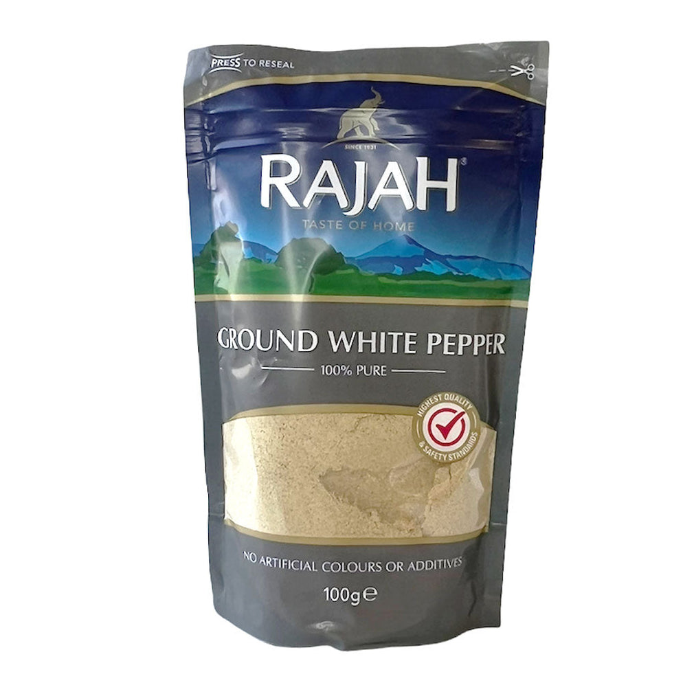 Rajah White Pepper Powder - 100g — Tradewinds Oriental Shop