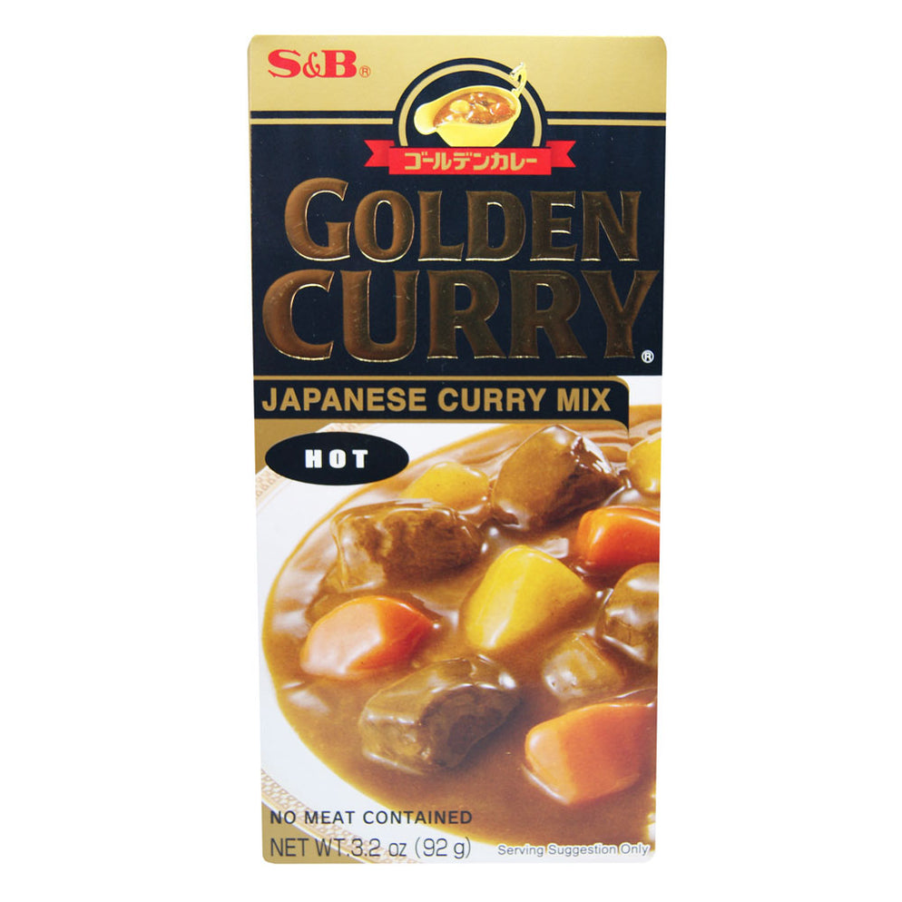 S&B Golden Curry Sauce Mix - Hot - 92g — Tradewinds Oriental Shop