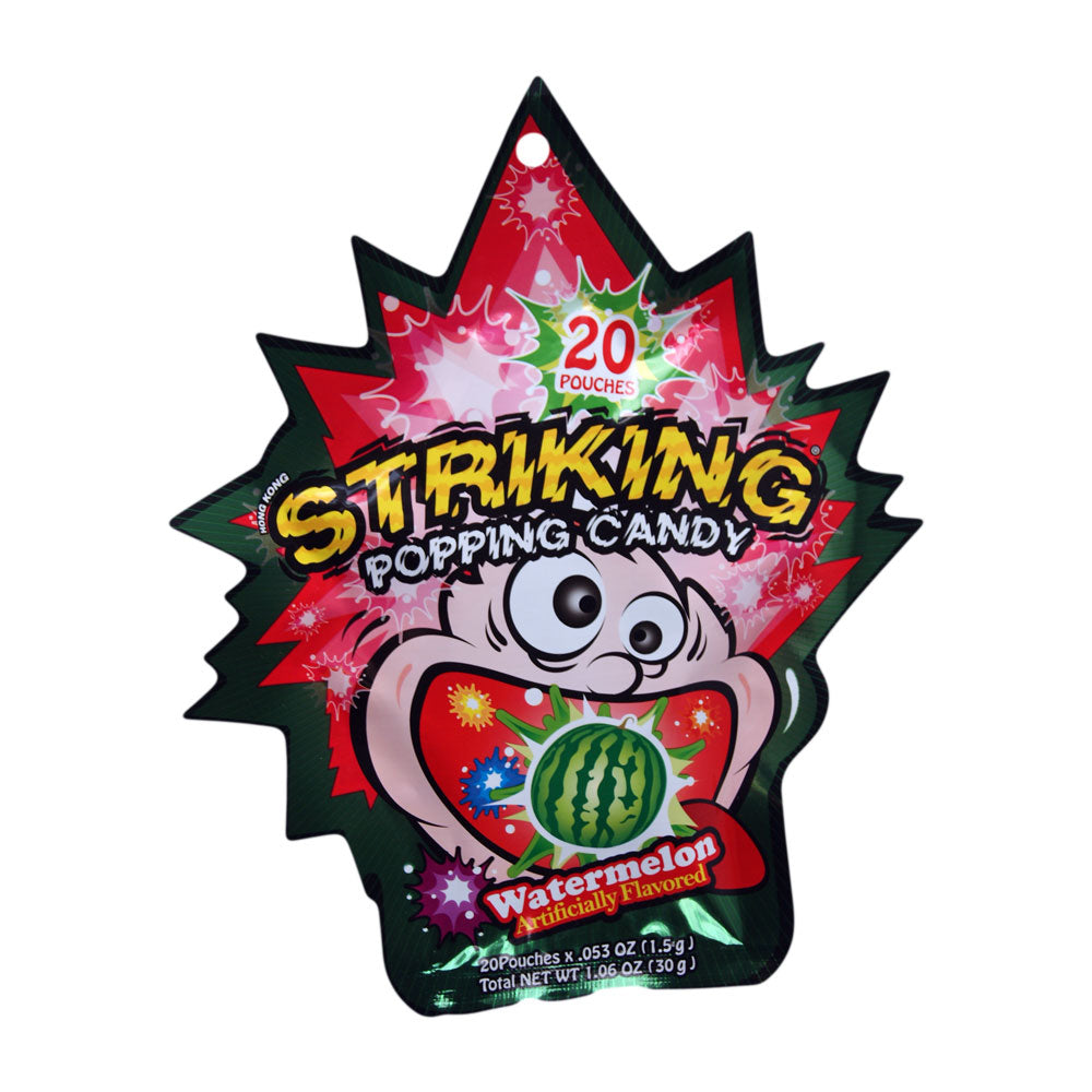 Yuhin Striking Watermelon Popping Candy - 30g — Tradewinds Oriental Shop