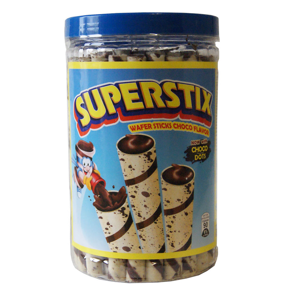 SuperStix Chocolate Flavoured Wafer Sticks - 346g — Tradewinds Oriental ...