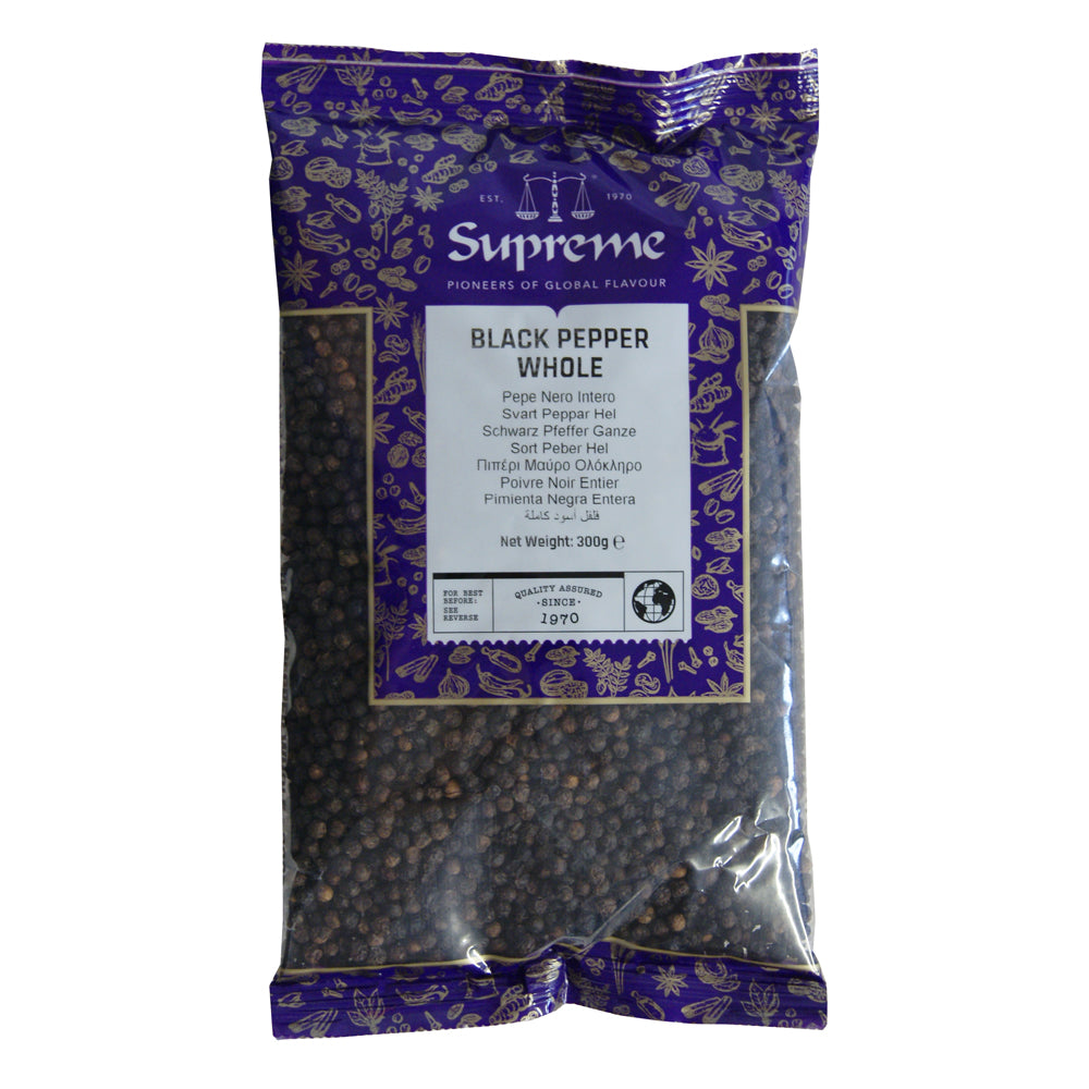 Supreme Whole Black Pepper - 300g — Tradewinds Oriental Shop