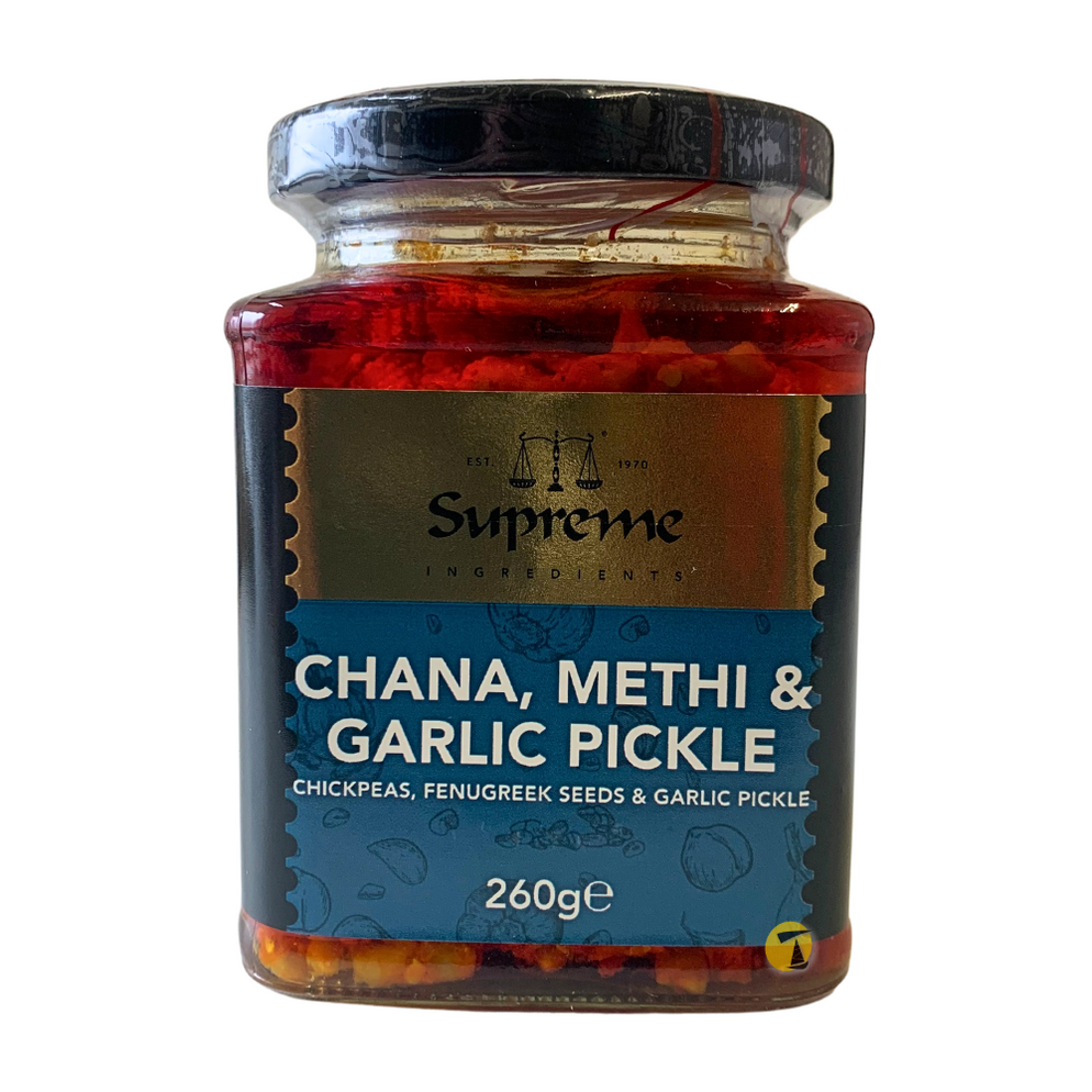 Supreme Chana, Methi & Garlic Pickle - 260g — Tradewinds Oriental Shop