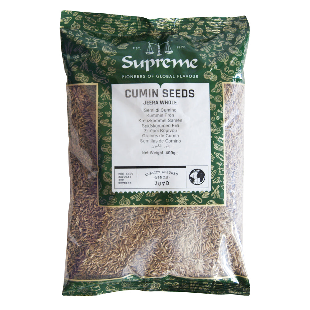 Supreme Cumin Seeds (Jeera Whole) - 400g — Tradewinds Oriental Shop
