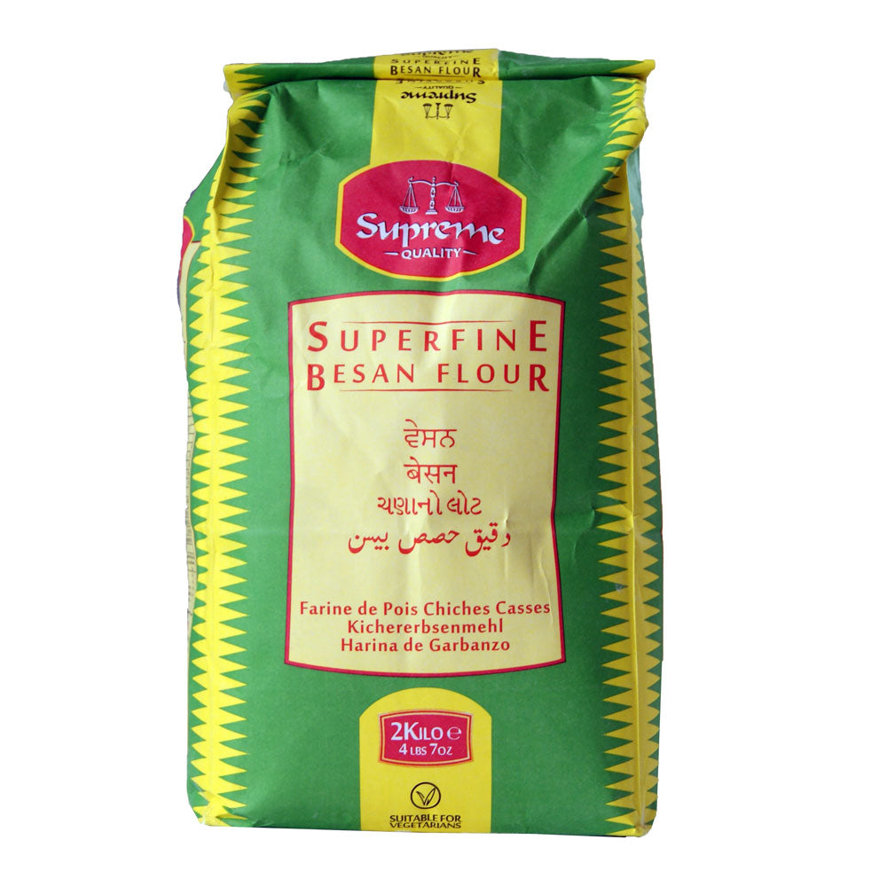 Supreme Superfine Besan Flour (Gram Flour) - 2kg — Tradewinds Oriental Shop