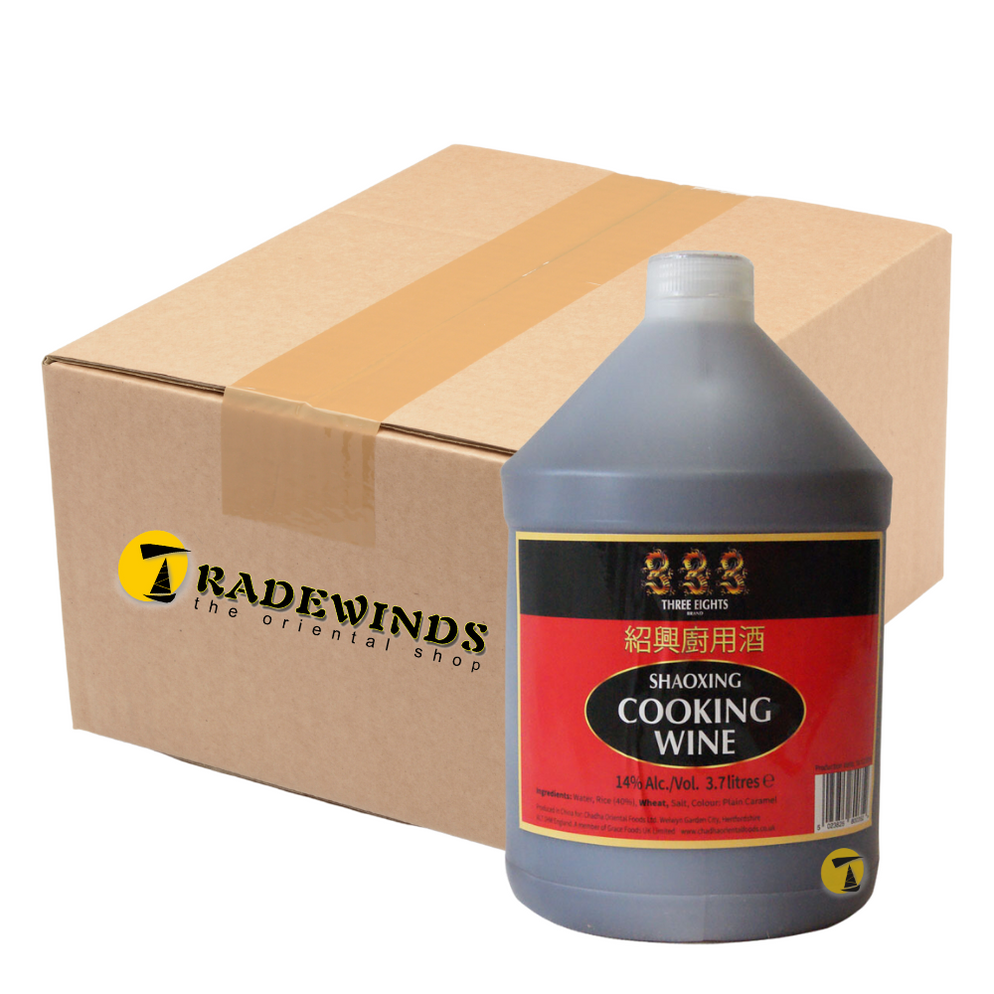 Three Eights Brand Shaoxing Cooking Wine - 4x3.7L — Tradewinds Oriental ...
