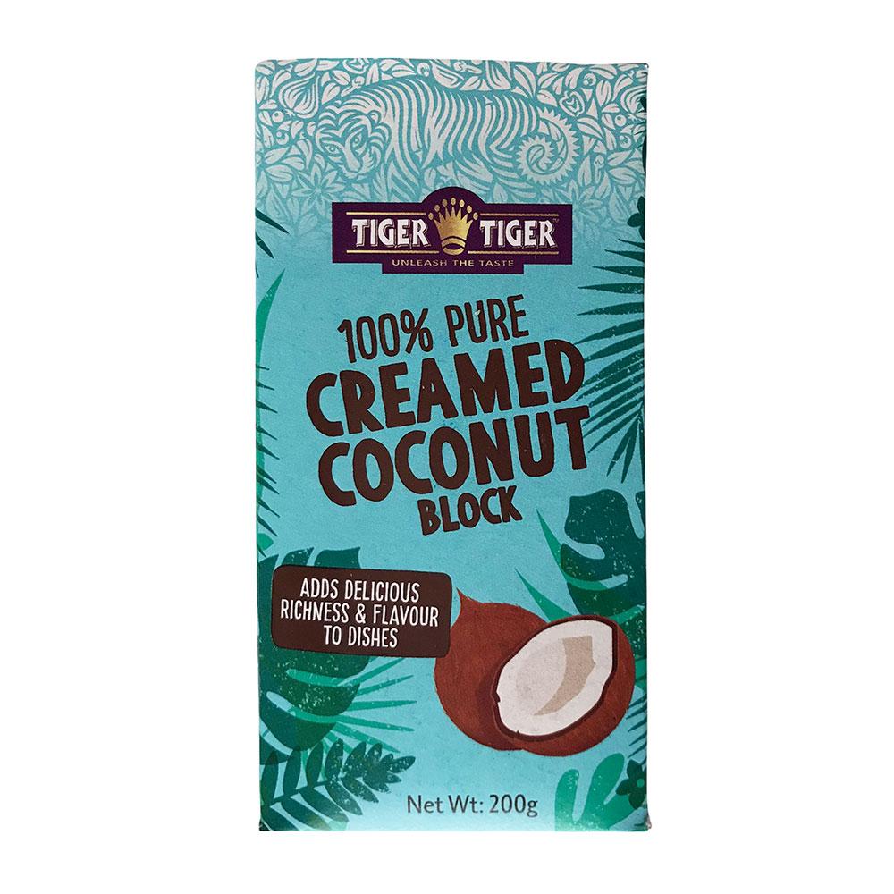 Tiger Tiger Pure Creamed Coconut Block - 40 x 200g — Tradewinds ...