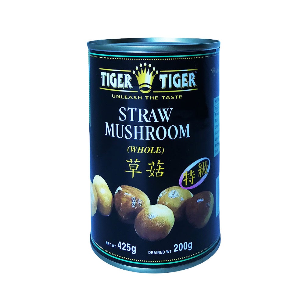 Tiger Tiger Whole Straw Mushroom - 425g — Tradewinds Oriental Shop