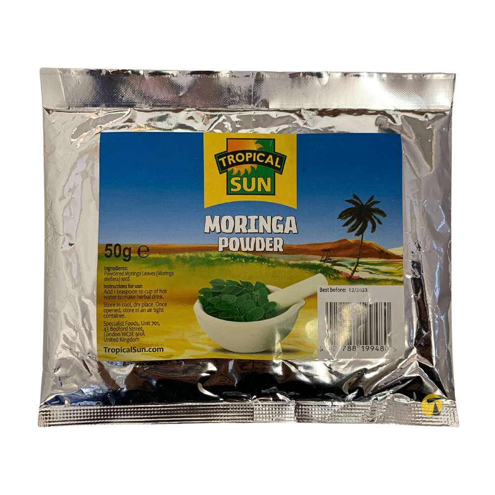 Tropical Sun Moringa Powder - 50g — Tradewinds Oriental Shop
