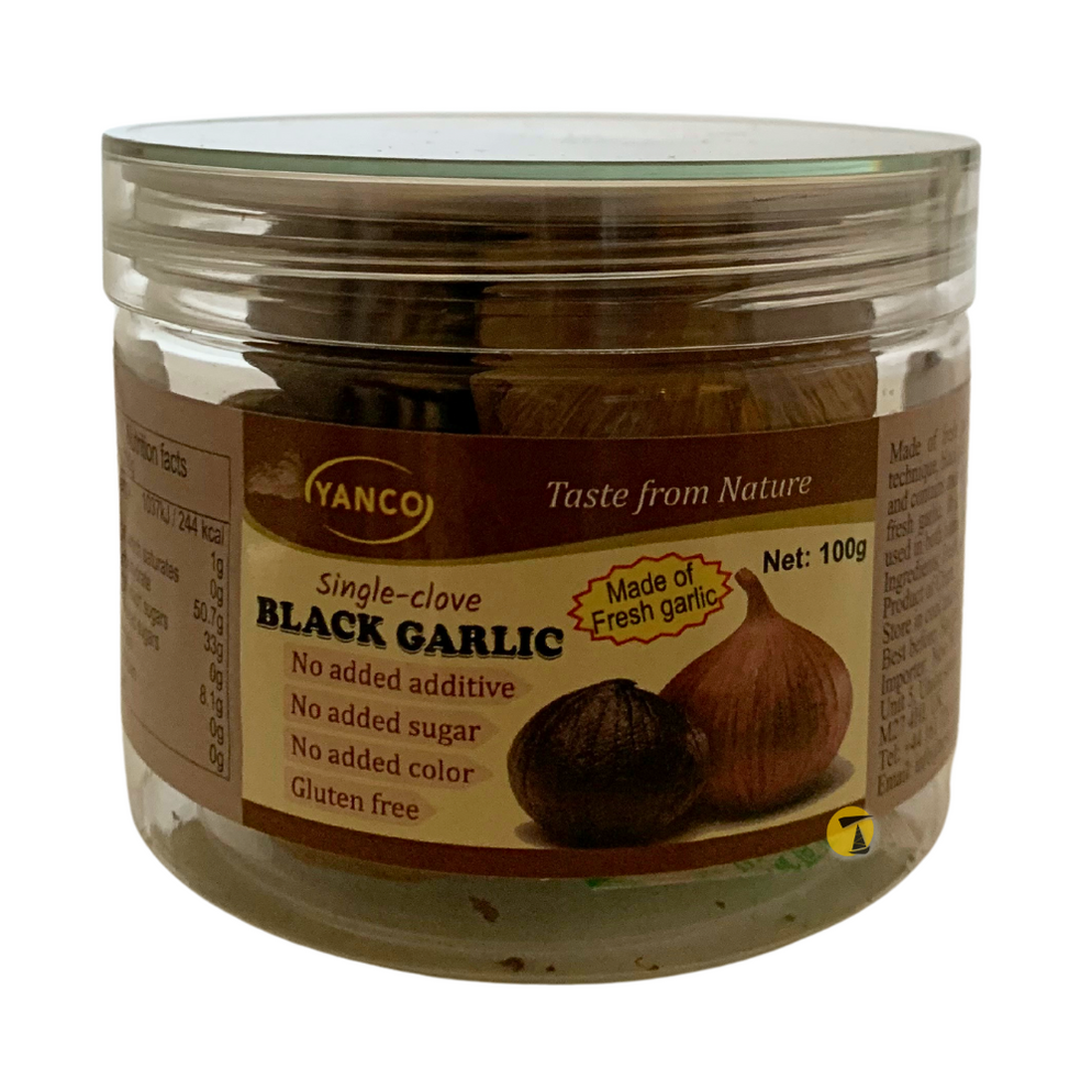 Yanco Black Garlic - 100g — Tradewinds Oriental Shop